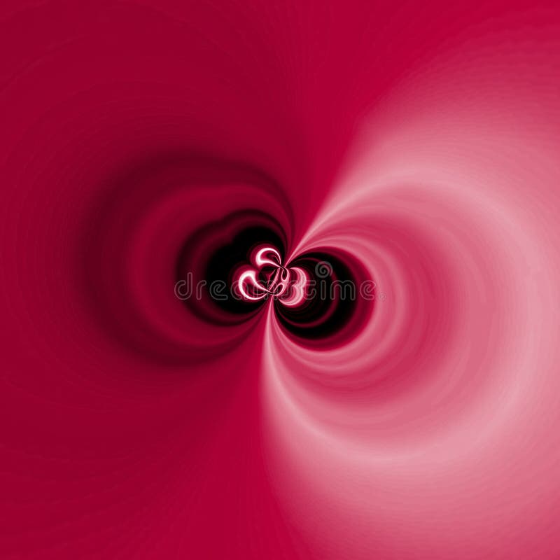 Vivid Red and Pink Cyclone Style Pattern Stock Illustration ...