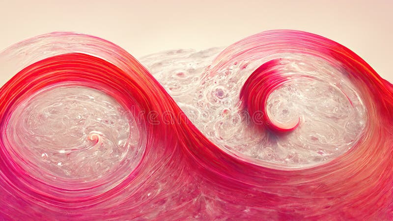 Red and Pink Gradient Wallpaper - Generativ AI Stock Illustration ...