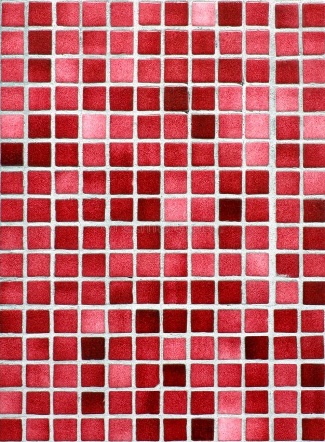 Red and pink tiles. stock photo. Image of lines, detail - 6421644