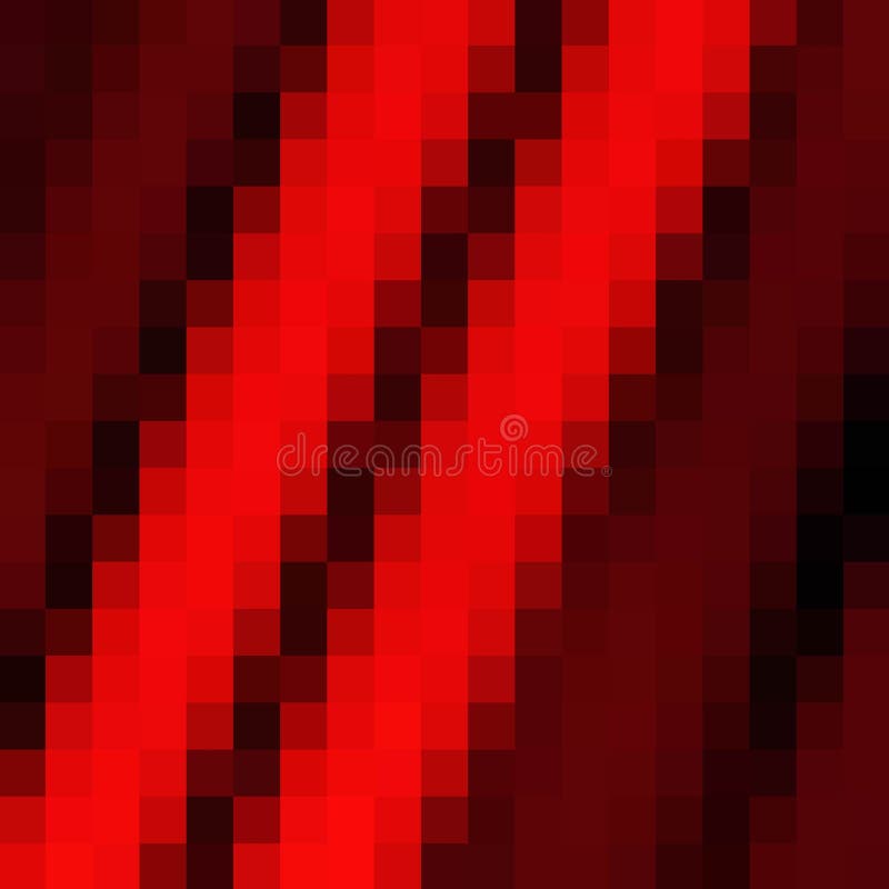 Red Pixel Background. Vector Polygonal Style. Eps 10 Stock Illustration ...