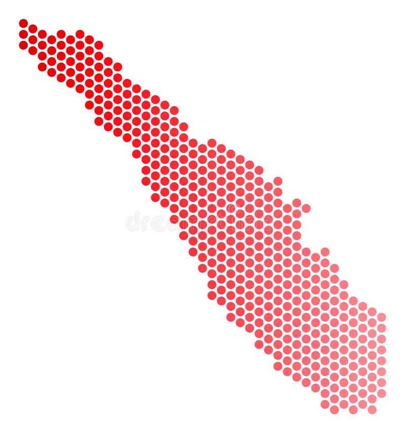 Red Dot Sumatra Island Map stock vector. Illustration of geography ...