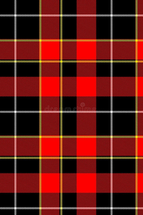 Red plaid tartan stock illustration. Illustration of cloth - 14662674