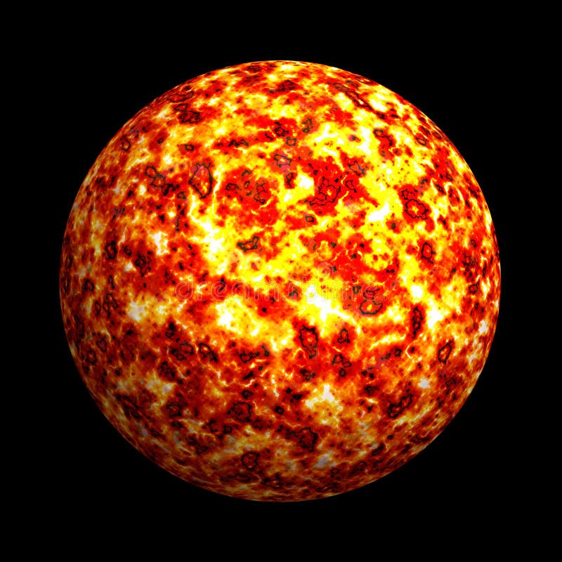 Red planet stock image. Image of render, yellow, globe - 18648769