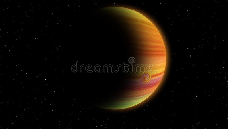 Red Planet stock illustration. Illustration of rendition - 48704710