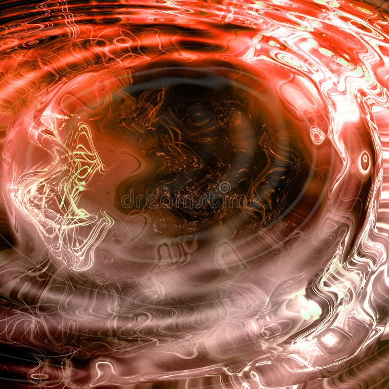 Red Plasma Ripple stock illustration. Illustration of center - 655183
