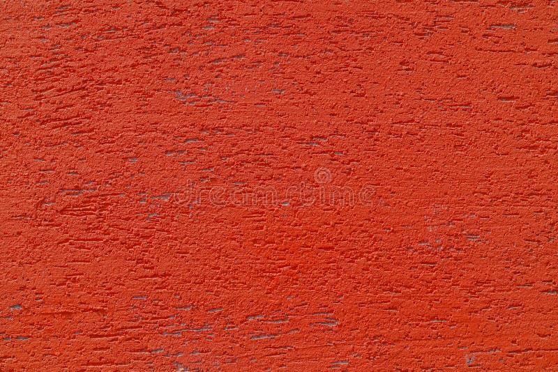 Red Plaster Wall of a Building. Stock Photo - Image of interior, rough ...