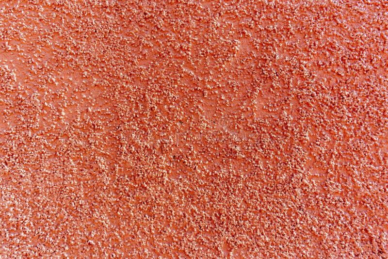 Red Plaster Wall with Rough Surface Close Up Stock Image - Image of ...