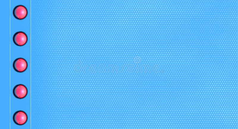 Red Plastic bullet points stock illustration. Illustration of plastic ...