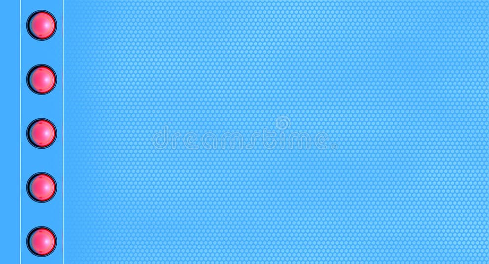 Red Plastic bullet points stock illustration. Illustration of plastic ...