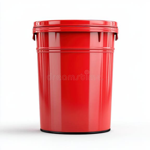 Red Plastic Container - Modern Storage Solution for Business Stock ...