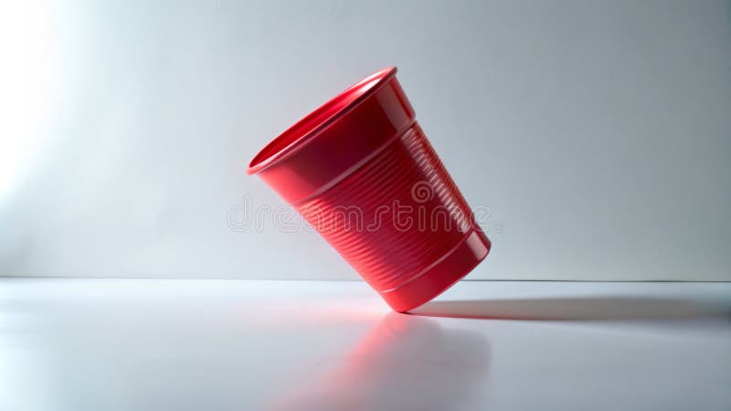 Red Plastic Cup Upside Down a Versatile Image for Party Themes Beverage ...