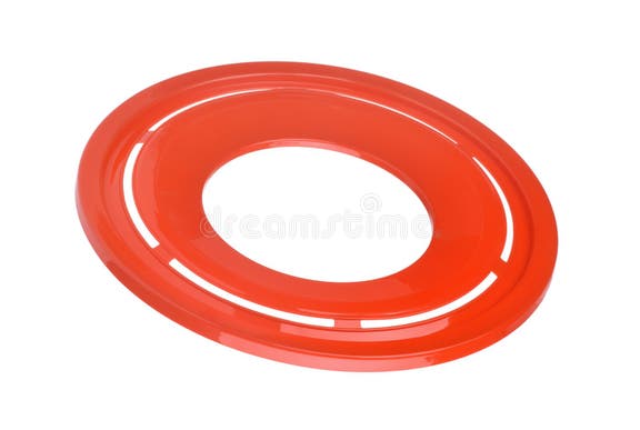 Red plastic flying disk stock image. Image of dogs, disc - 192806757