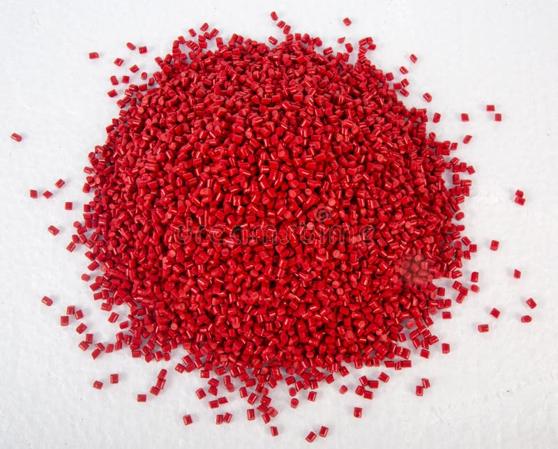 Red Plastic Granules for Industrial Manufacturing, High-Quality Red ...