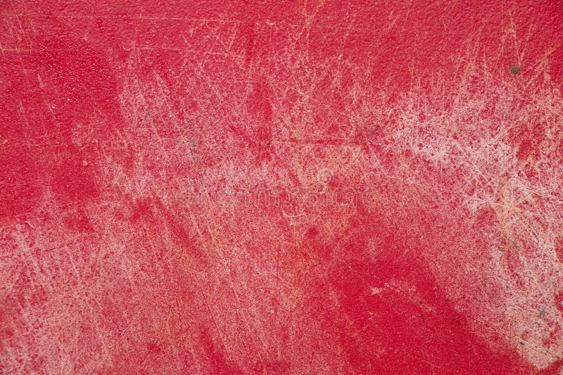 Red Plastic Kitchen Cutting Board Scratches Cuts Background Stock ...