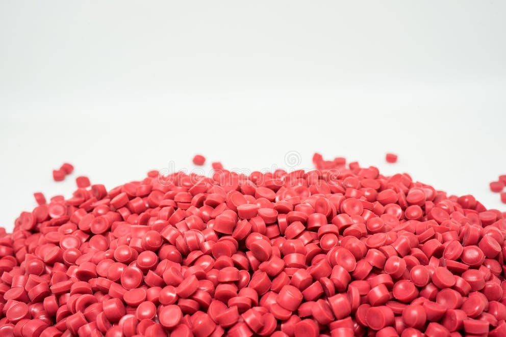 Plastic pellets. stock image. Image of plant, grain, pattern - 99741153