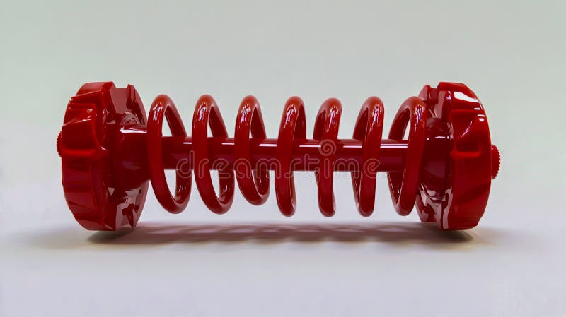 Red Plastic Spring Pinball Machine Top Stock Illustration ...