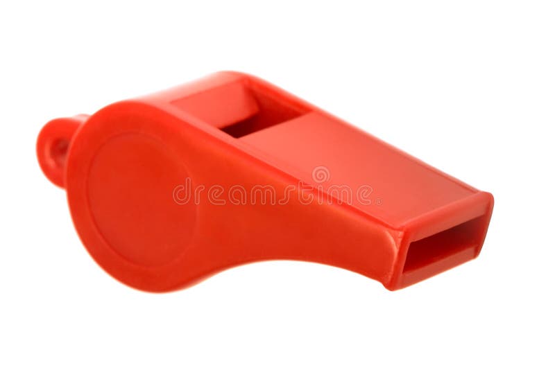 Red whistle stock image. Image of competition, match, sports - 1423729
