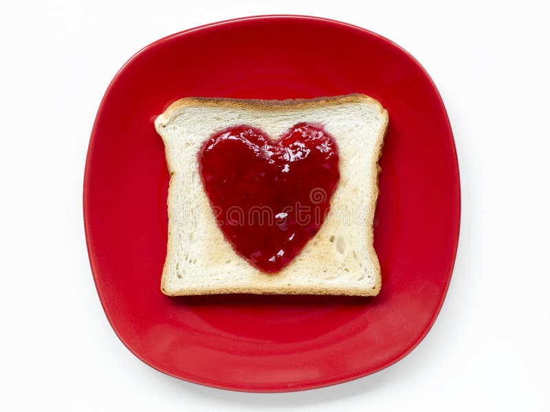 Red plate isolated stock image. Image of toast, isolated - 51851671