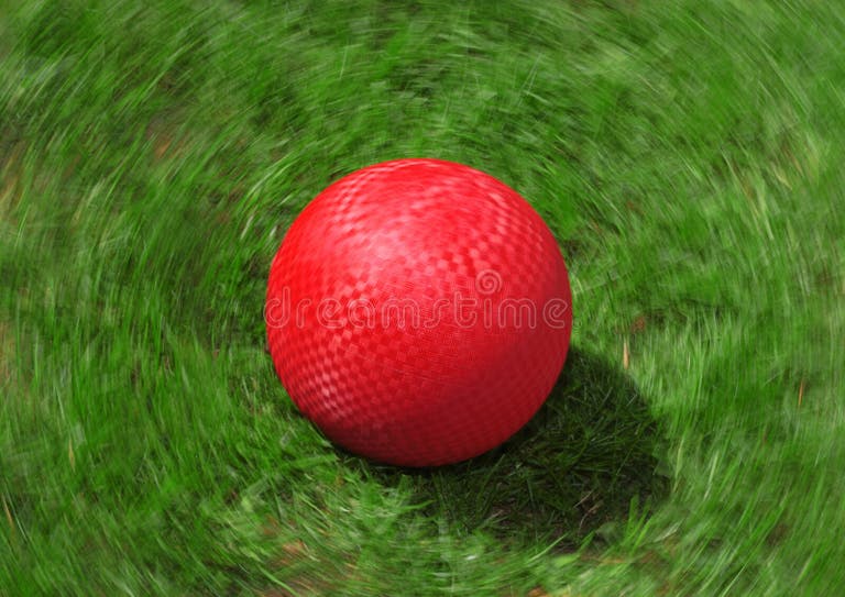 Red Playground Ball stock image. Image of kickball, four - 4604491