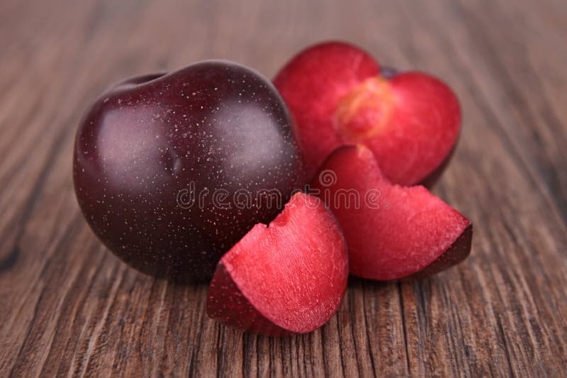 Red plum stock image. Image of plum, background, delicious - 25865657