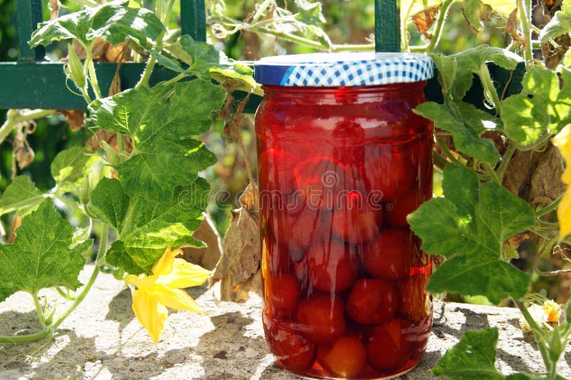 Plum compote in jar. stock photo. Image of drink, juicy - 23792432