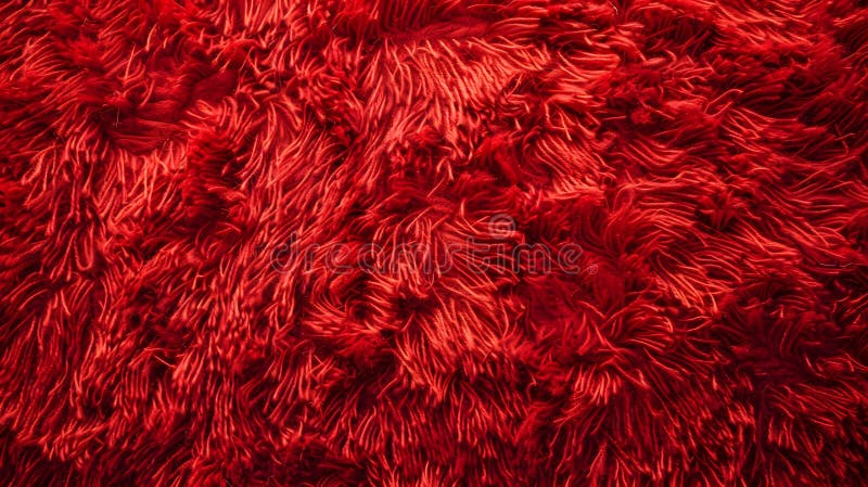 Red Plush Fabric Texture Background Stock Illustration - Illustration ...