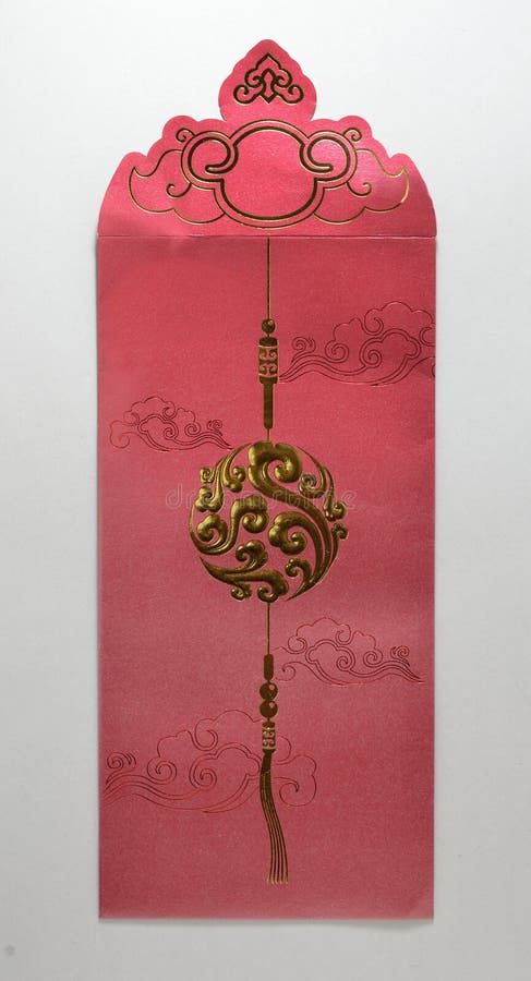 Red Pocket Envelope stock image. Image of traditional - 67746553