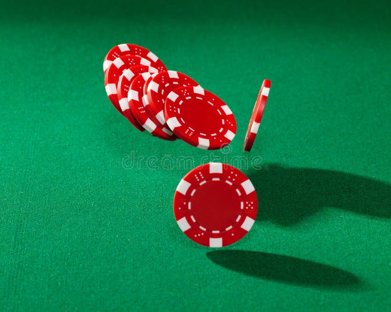 Red poker chips stock photo. Image of vibrant, playing - 31070322