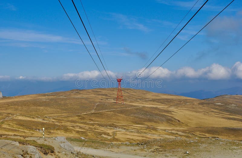 Red pole stock image. Image of blue, outdoor, nature - 23048741