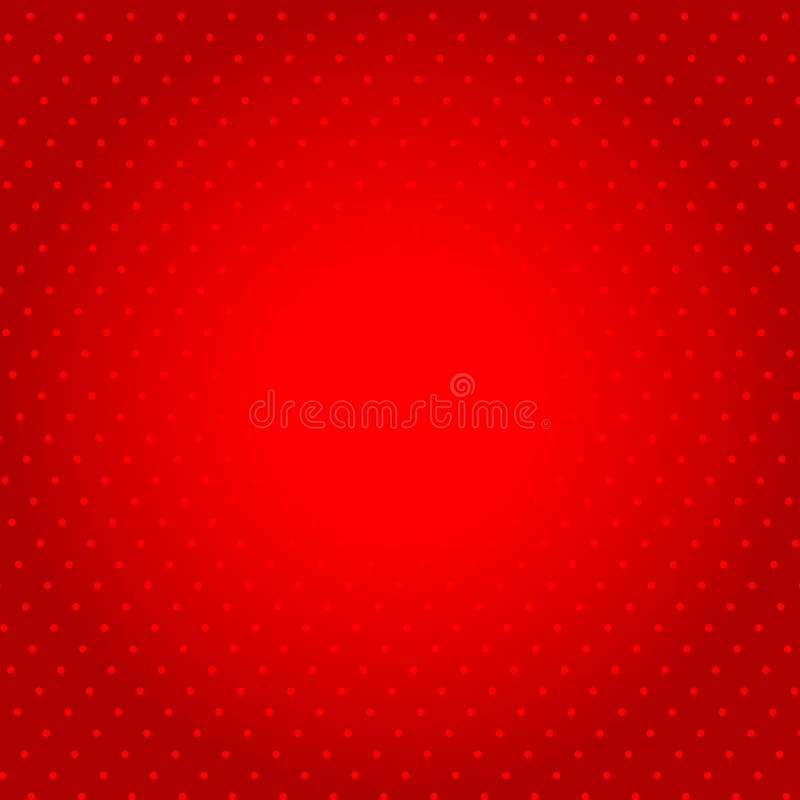 Red On Red Polka Dot Background