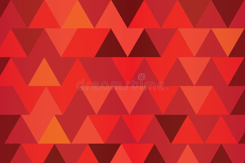 Red Poly Abstract Background Stock Vector - Illustration of triangular ...