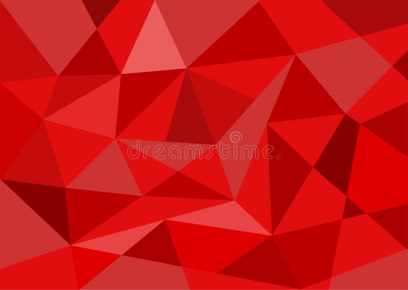 Red polygon background stock vector. Illustration of graphic - 84960922