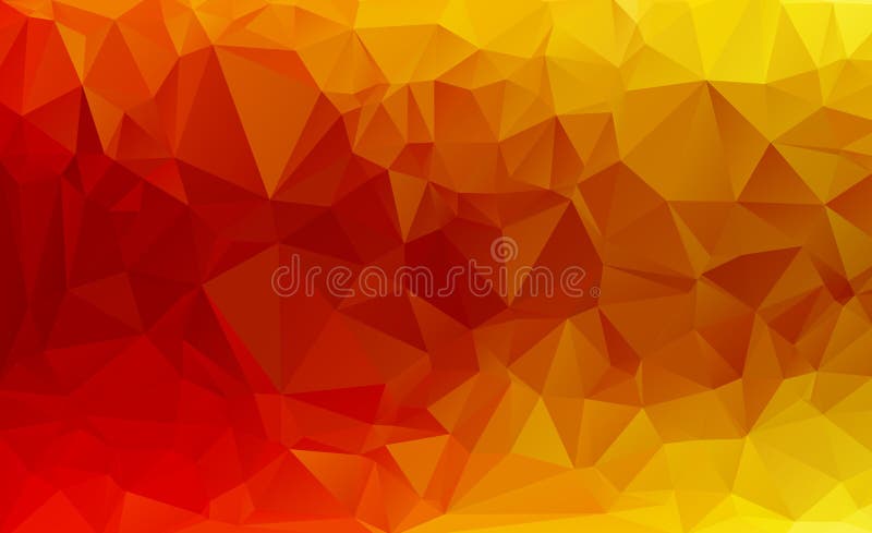 Red Polygon Vector Infographic Stock Vector - Illustration of polygon ...