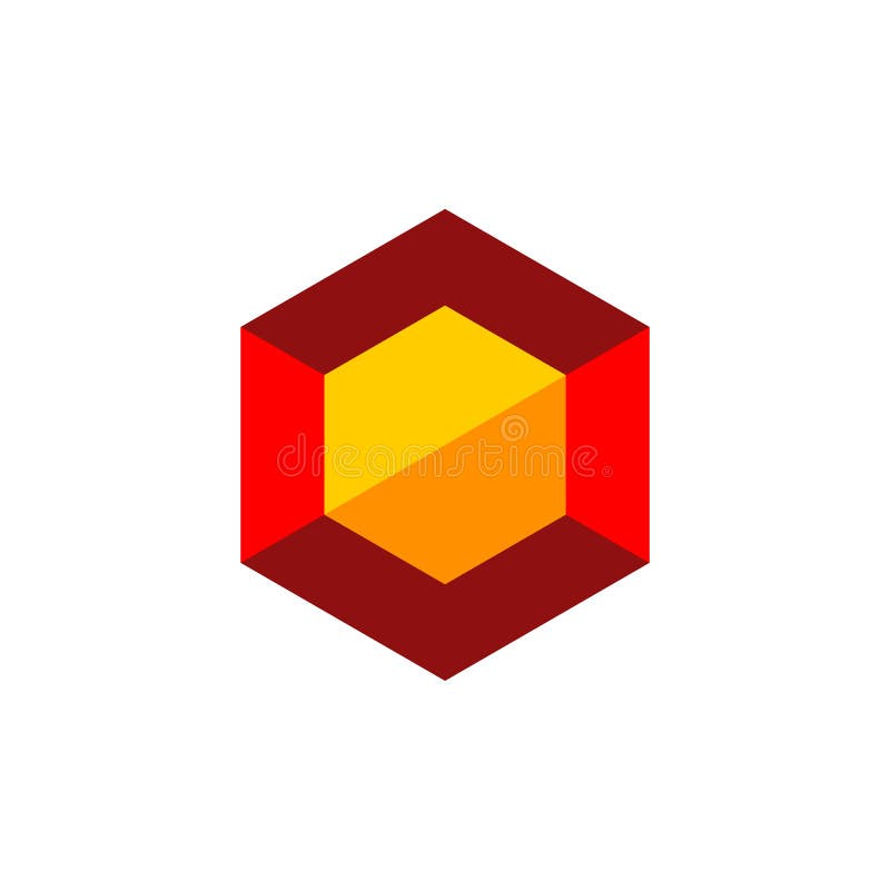 Polygonal Icon Vector Logo Template Illustration Design. Vector EPS 10 ...