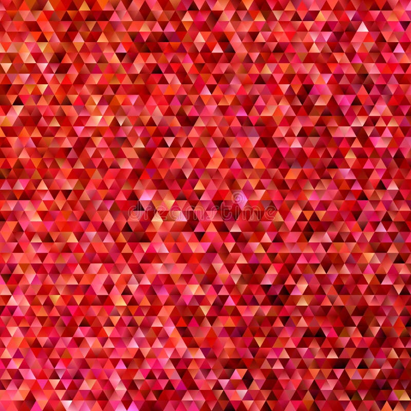 Red Polygonal Regular Triangle Tile Background - Gradient Vector Design ...