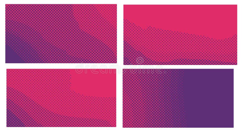 Red Pop Art Background with Dots. Abstract Creative Vector Style Comics ...