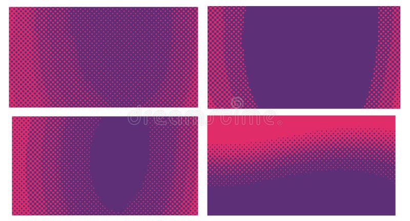 Red Pop Art Background with Dots. Abstract Creative Vector Style Comics ...