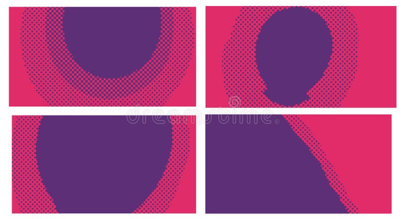 Red Pop Art Background with Dots. Abstract Creative Vector Style Comics ...