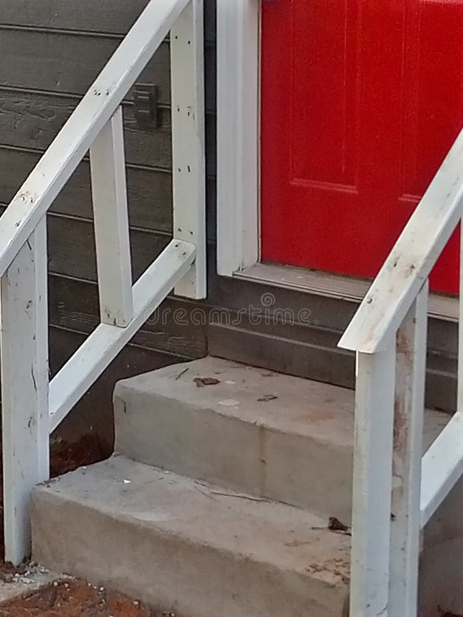 Red porch is awesome stock image. Image of architecture - 228609211