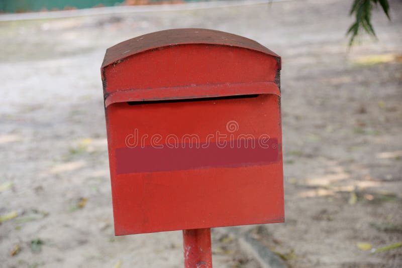 Red Post Box stock image. Image of symbol, tradition - 59418729