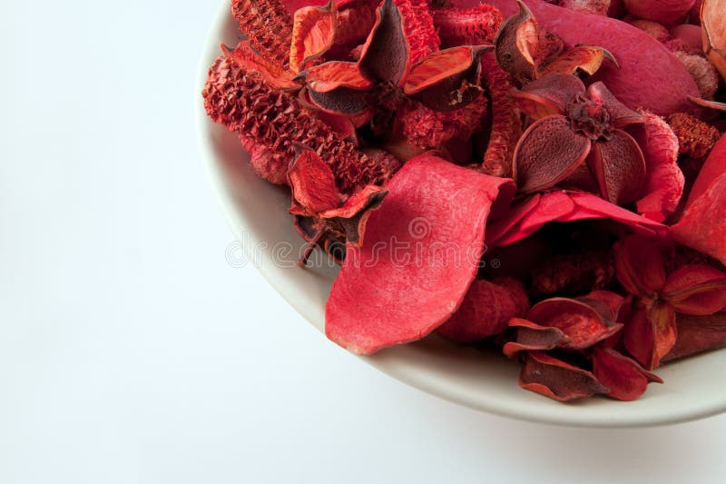 Red Potpourri stock photo. Image of color, aromatherapy - 17892612