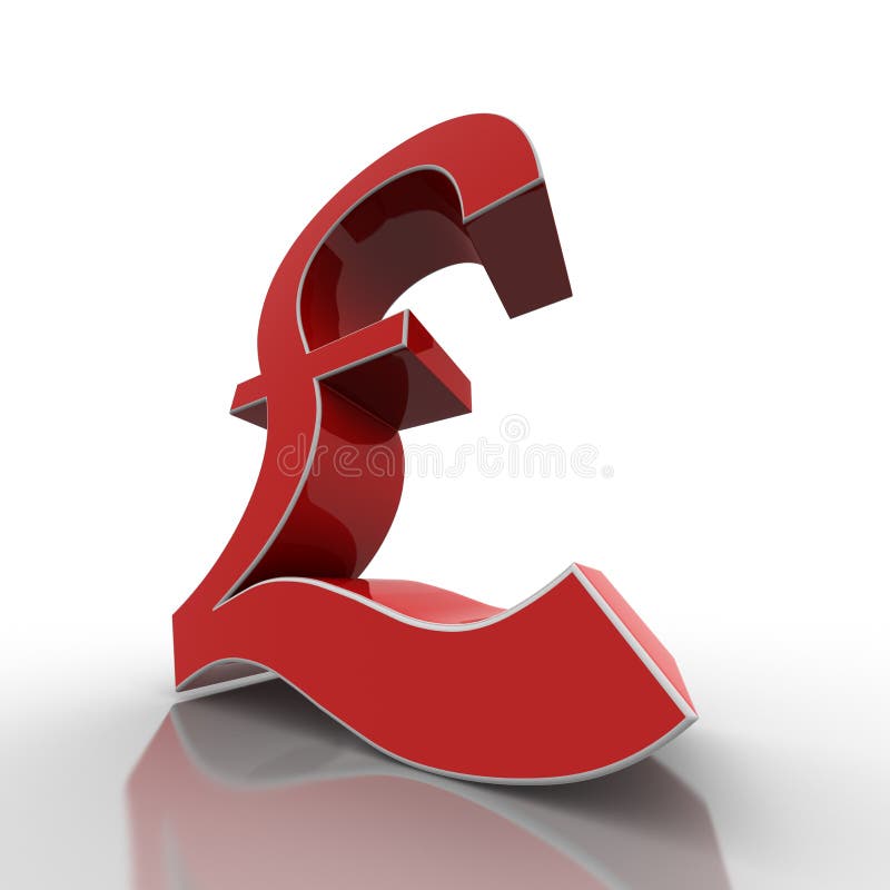 Pound sign stock illustration. Illustration of currency - 3539012