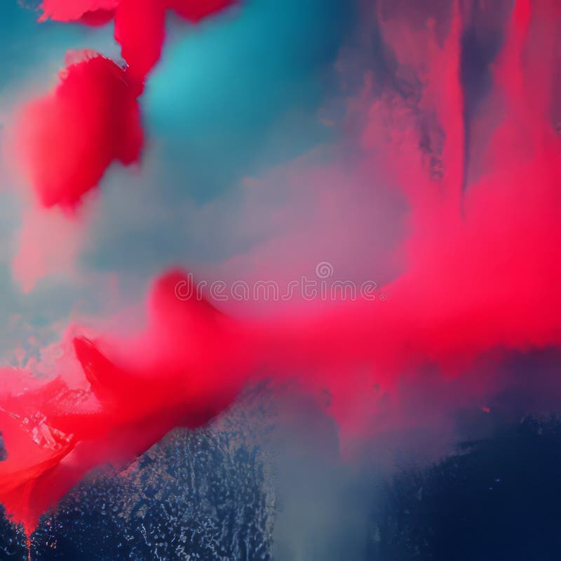 Colourful Powder Explosion on a Pink and Blue Background Stock ...