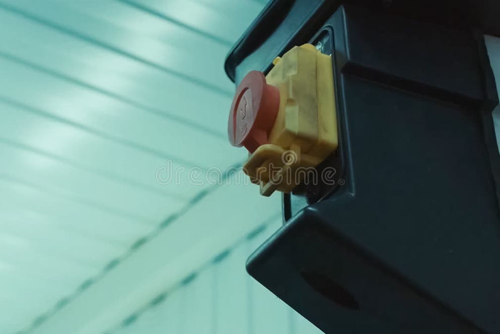 Red Power Button. Red Button Stock Photo - Image of alarm, equipment ...