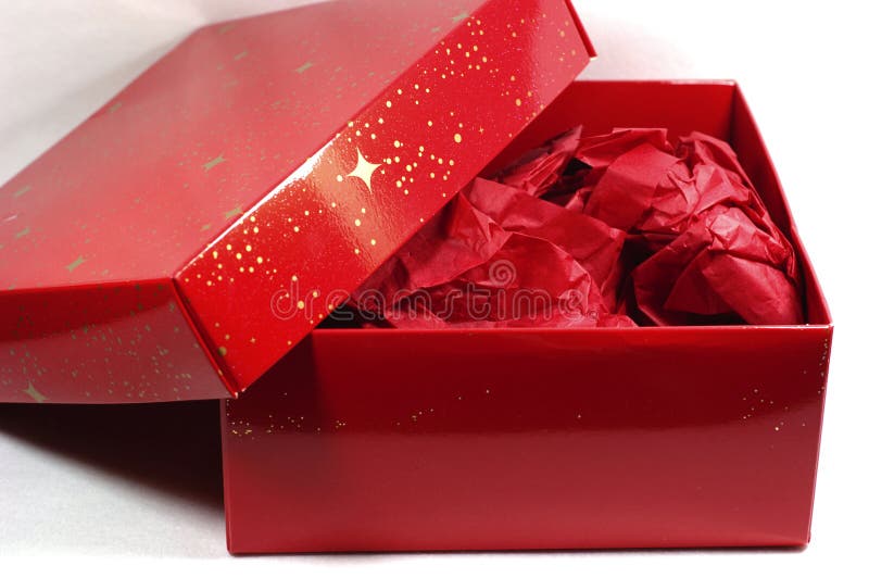 Red present stock image. Image of present, celebrate, open - 1868407