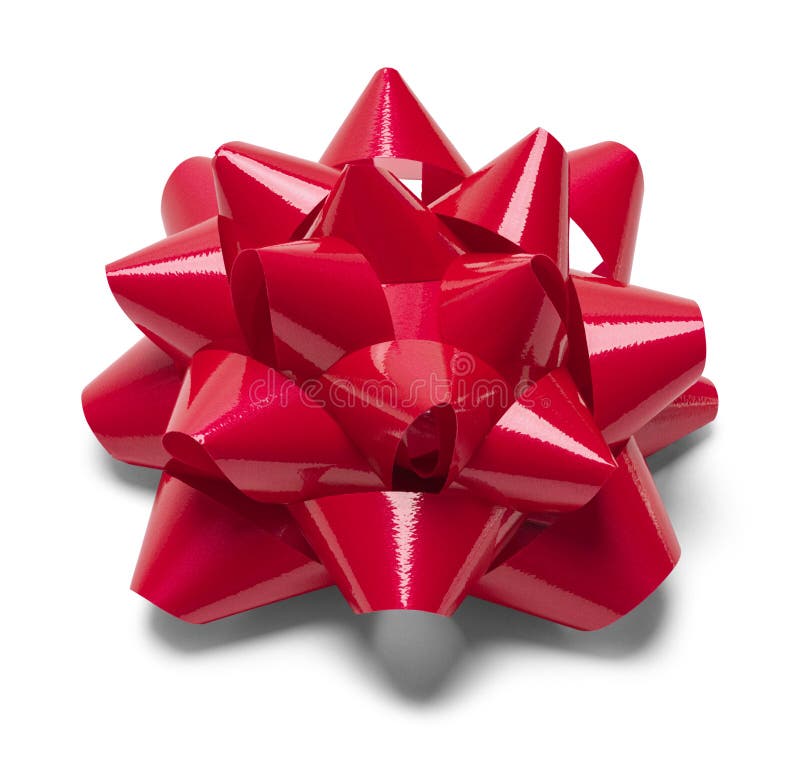 Red Present Bow stock photo. Image of birthday, christmas - 81072052