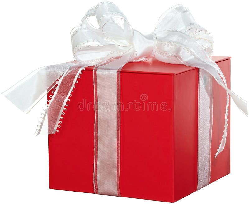 Red Present Valentines Cookies in Heart Gift Box Stock Photo - Image of ...