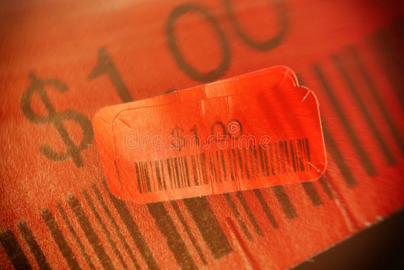 Red price tag stock image. Image of clearance, label - 86550541