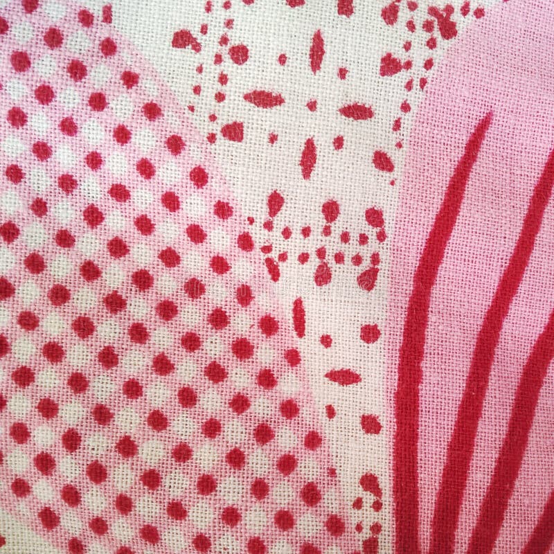 Red printed cloth stock image. Image of designed, cloth - 108254685