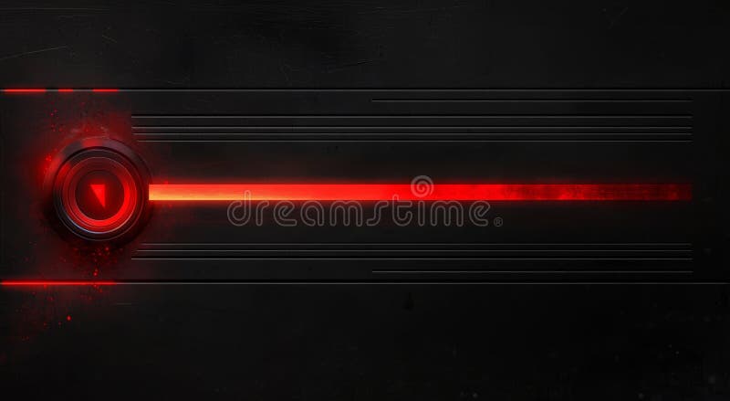 A Red Progress Bar Displaying Skills Text Against a Dark Backdrop ...